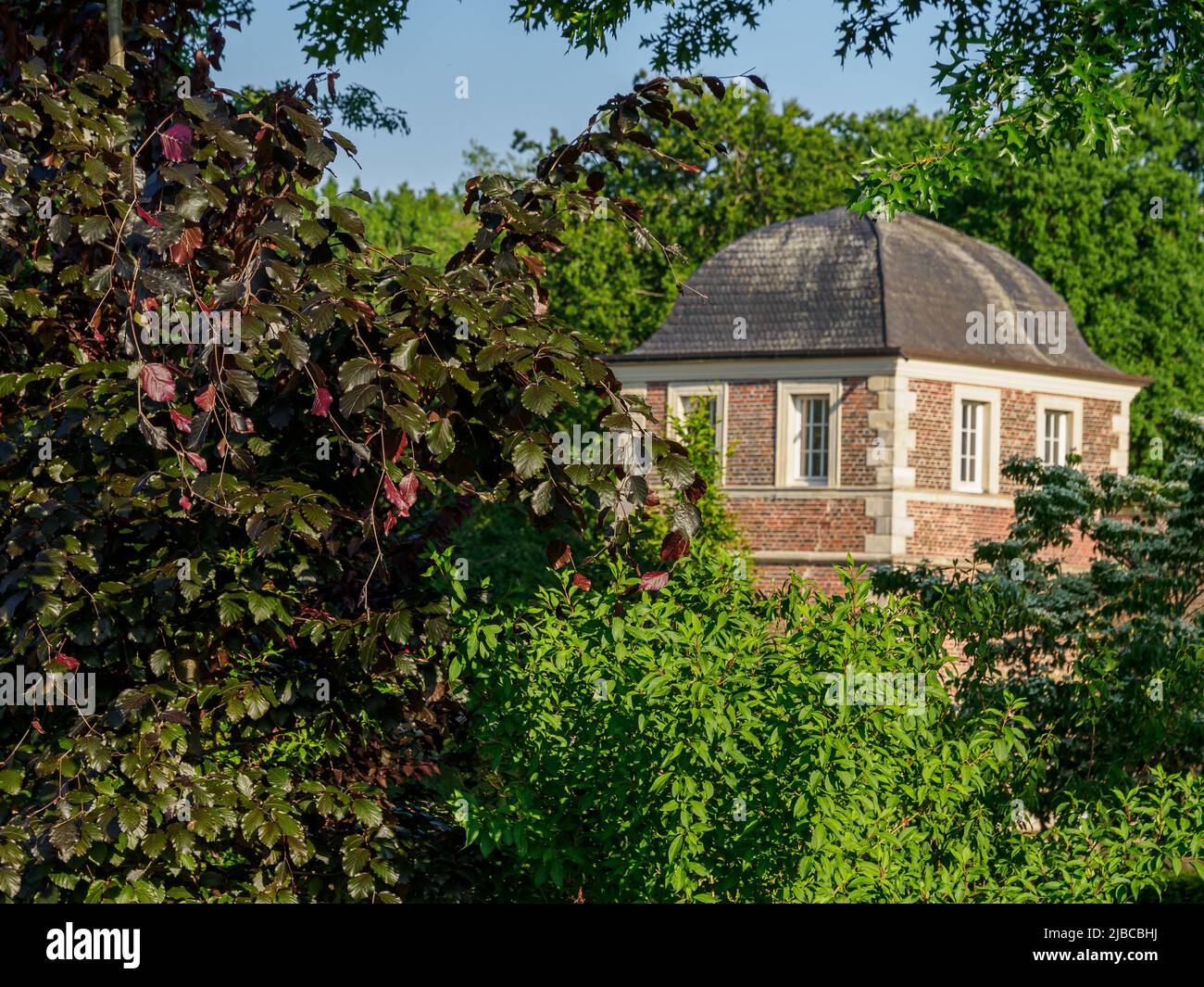 the old castle of Ahaus in germany Stock Photo - Alamy