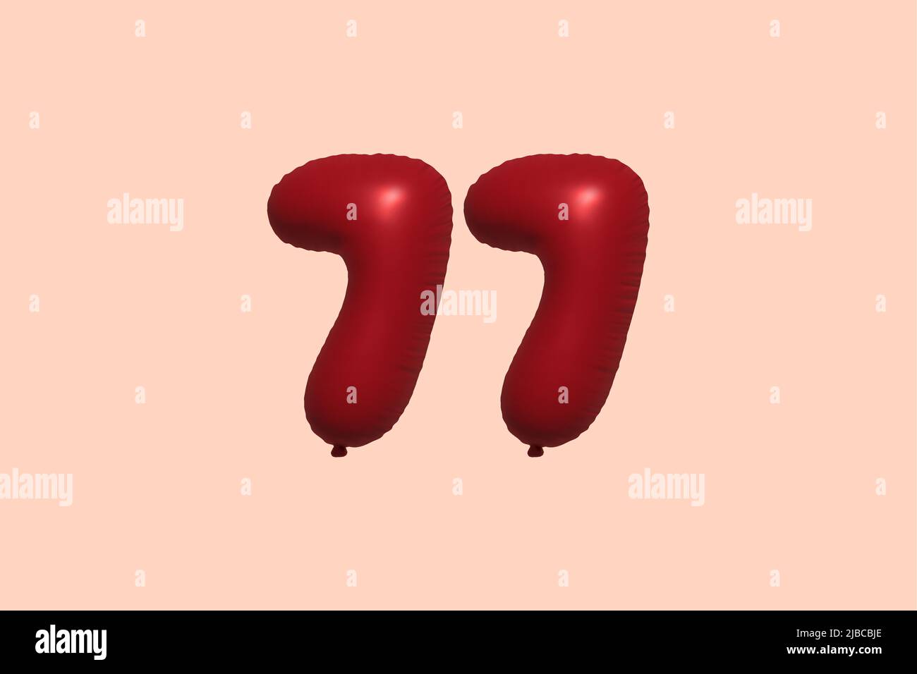 3d number 77 Stock Vector Images - Alamy