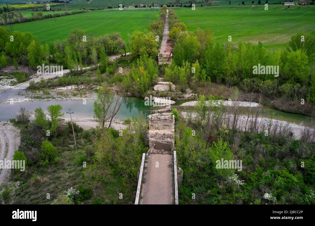 Broken bridge hi-res stock photography and images - Alamy