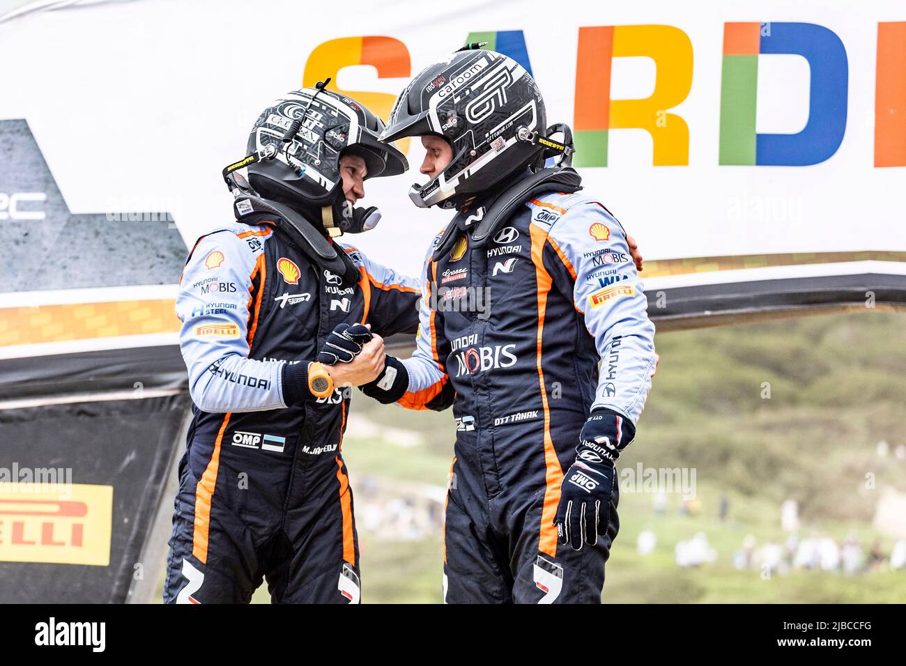 TANAK Ott (est), Hyundai Shell Mobis World Rally Team, Hyundai i20 N ...