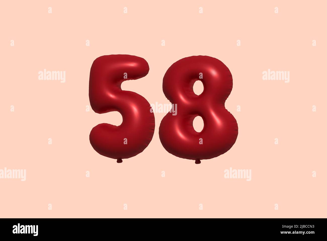 Balloon number 58 Stock Vector Images - Alamy