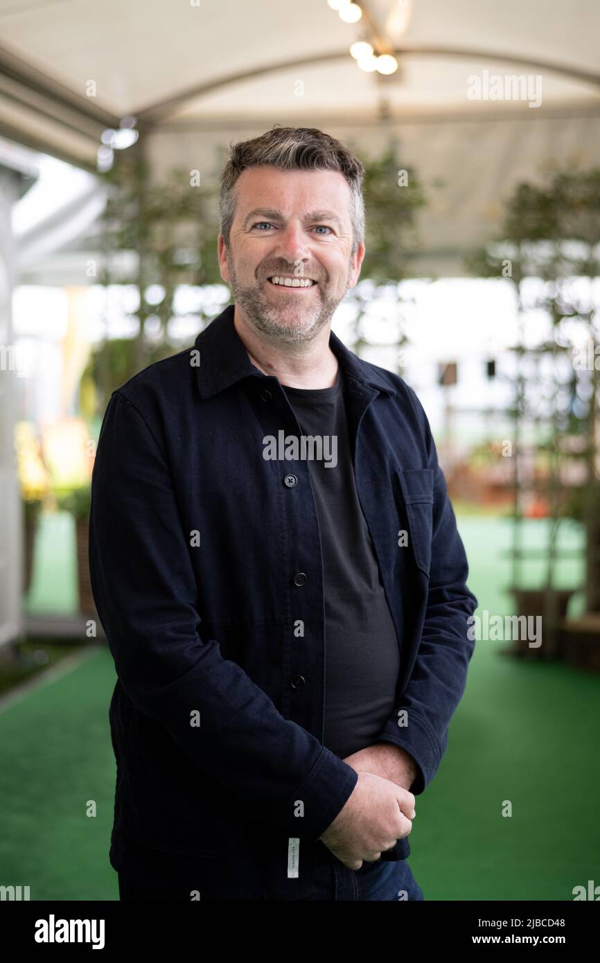 Hay-on-Wye, Wales, UK. 5th June, 2022. Chris Smith Portrait at Hay ...