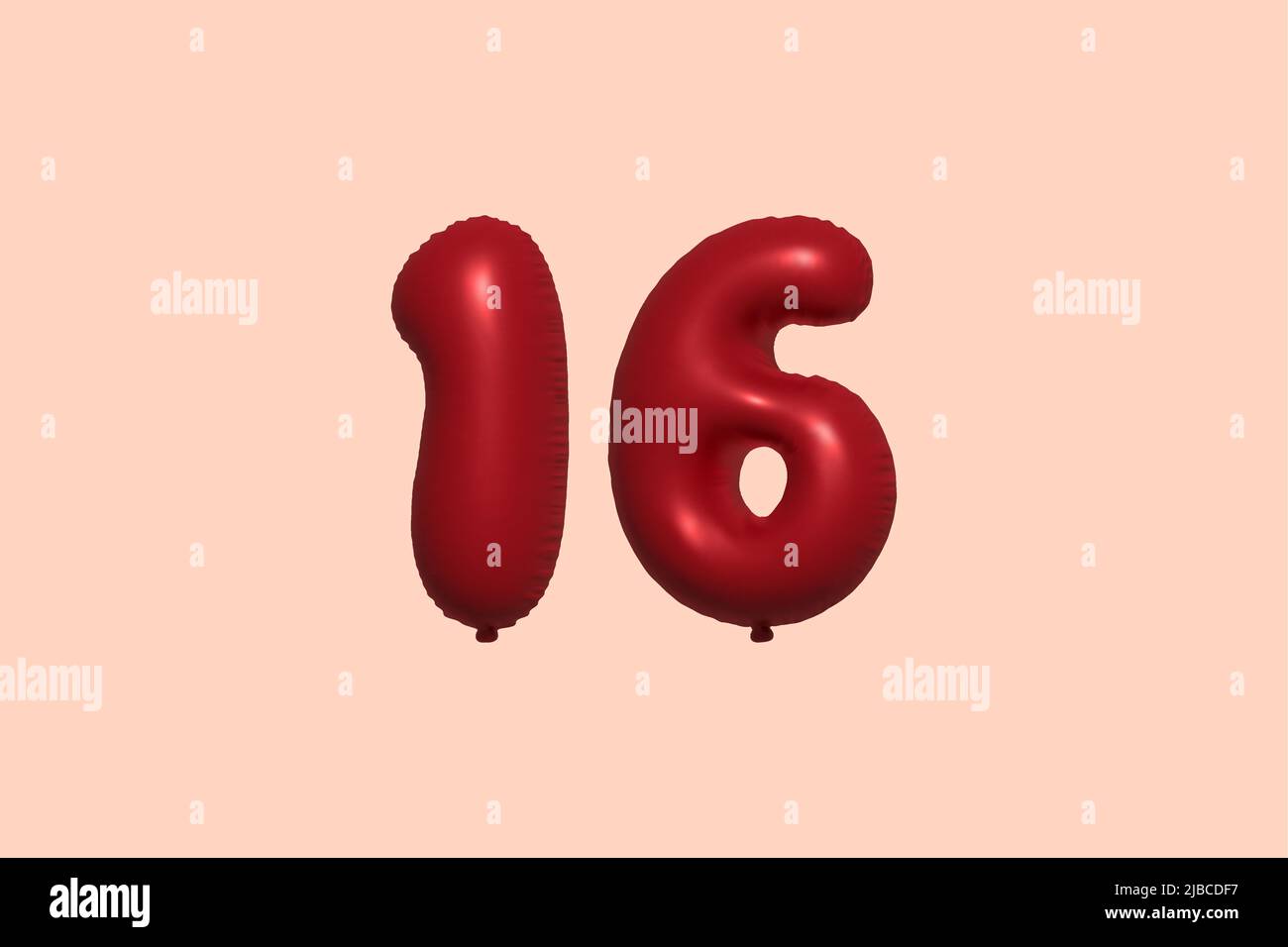Red Number 16