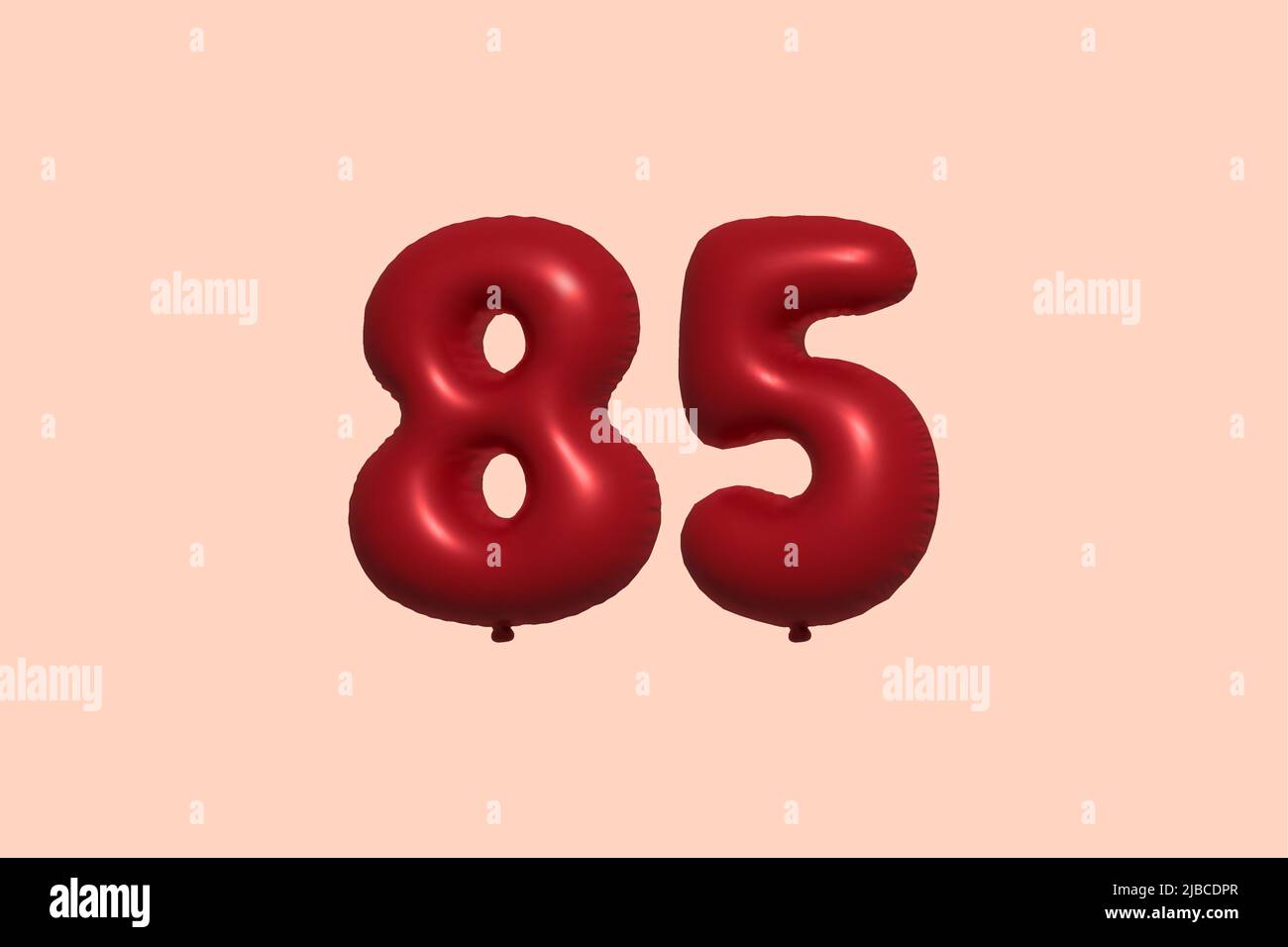 3d number 85 Stock Vector Images - Alamy