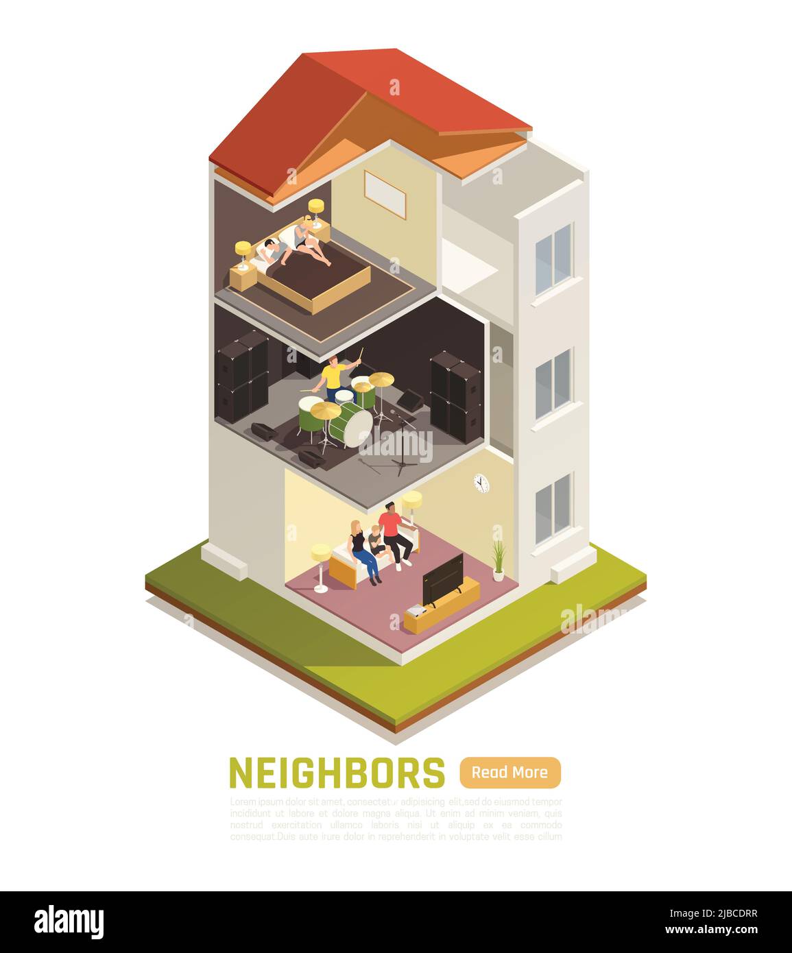 Neighbors relations conflicts excessive noise nuisance suffering from ...