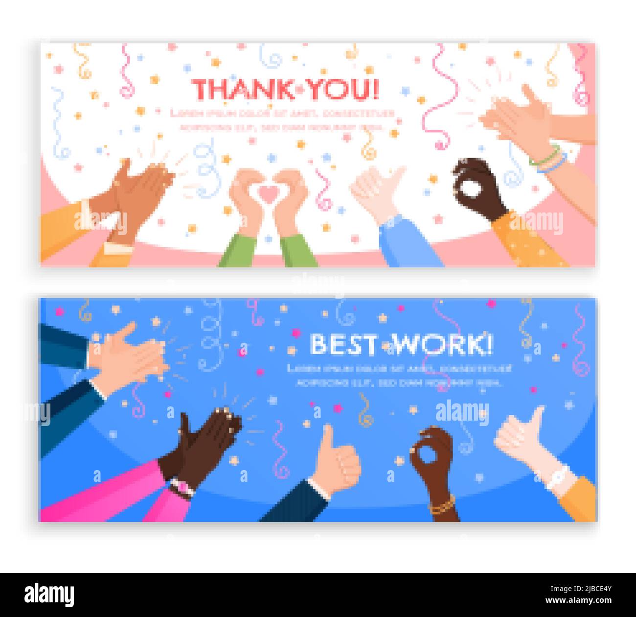 Hands clapping graphic hi-res stock photography and images - Alamy