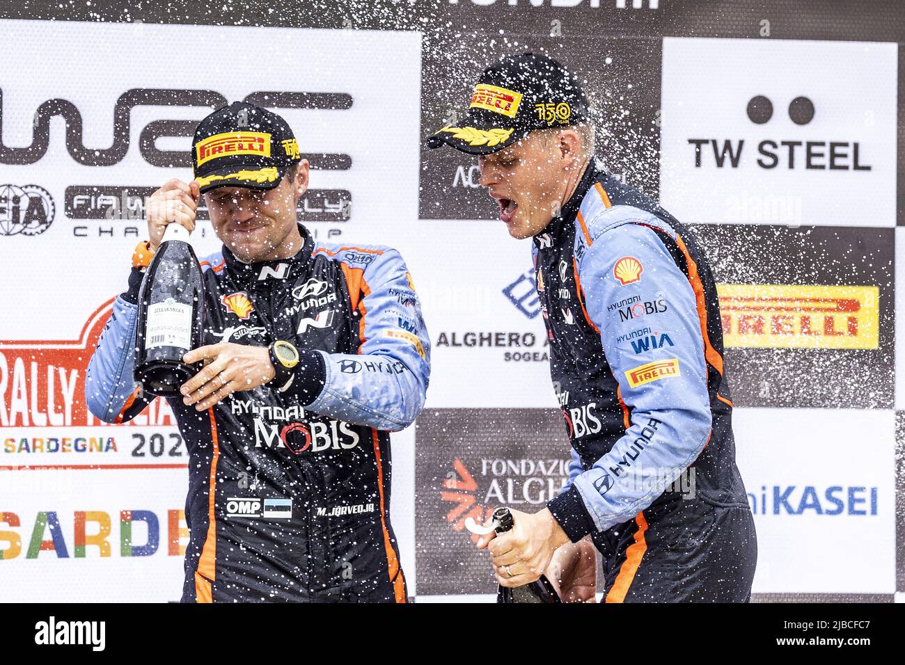 TANAK Ott (est), Hyundai Shell Mobis World Rally Team, Hyundai i20 N ...