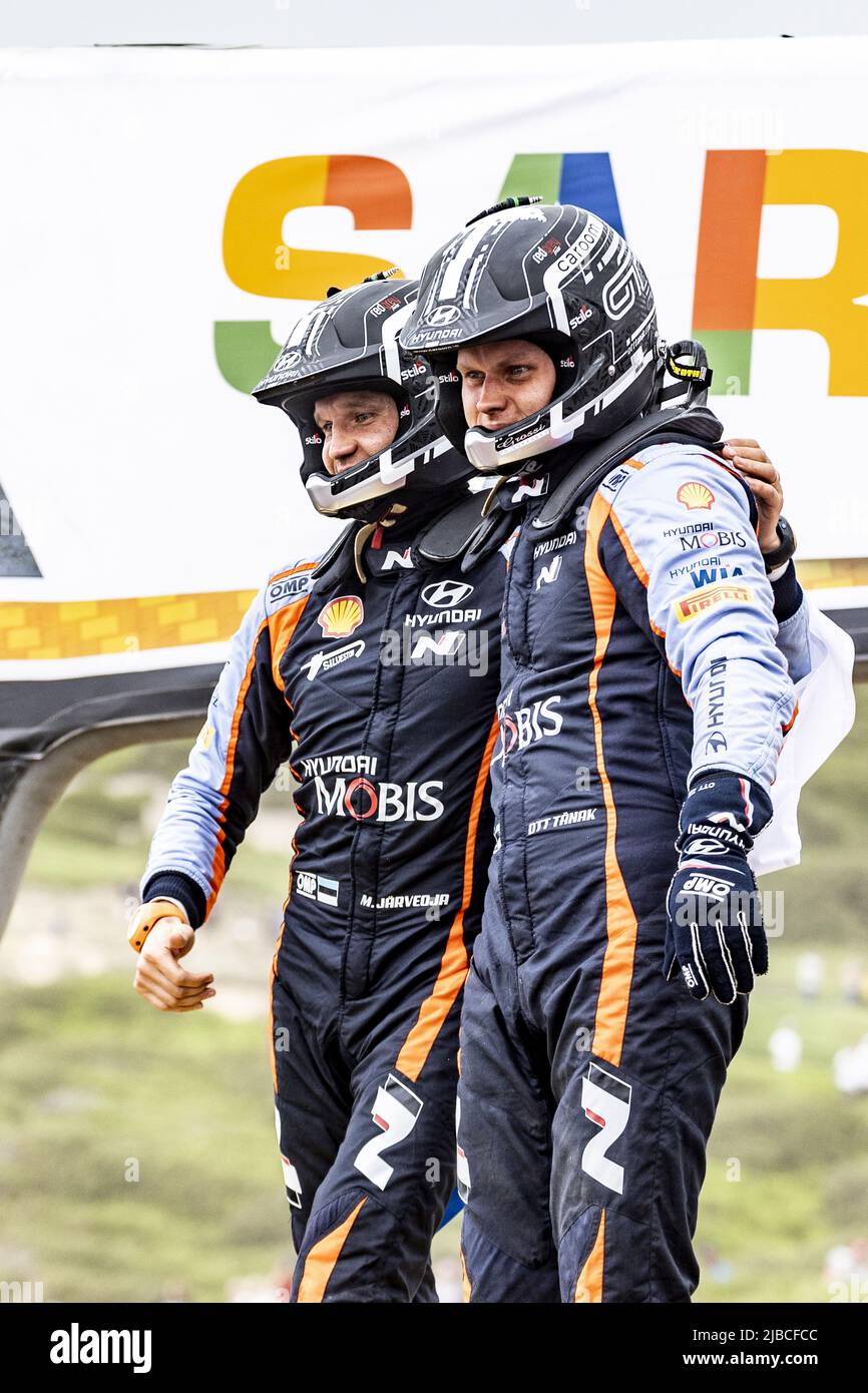 TANAK Ott (est), Hyundai Shell Mobis World Rally Team, Hyundai i20 N ...