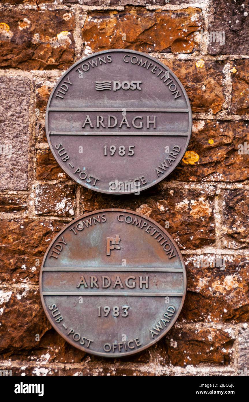 Tidy Town awards of the planned village of Ardagh, Ireland Stock Photo ...