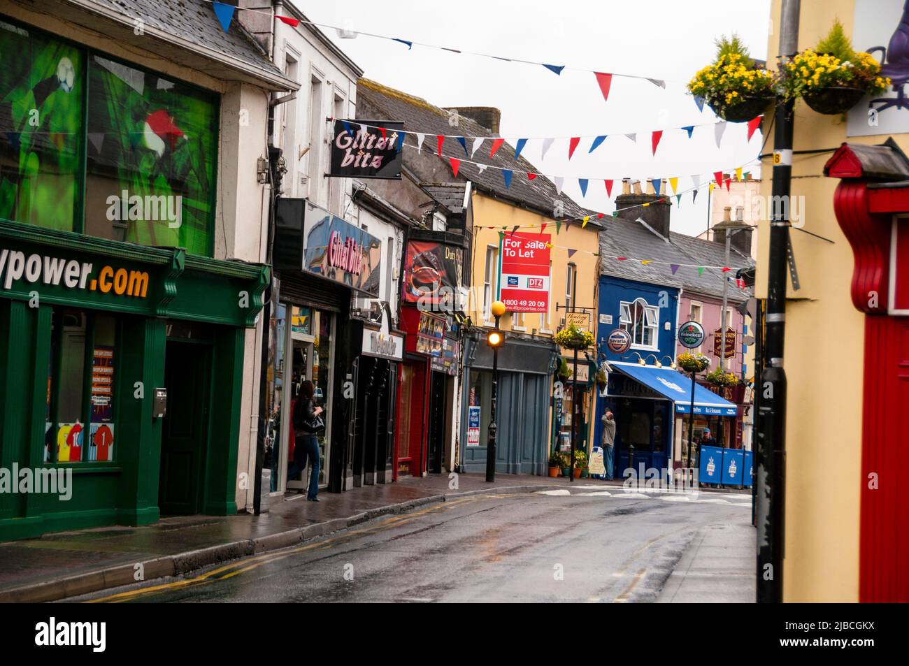 Dublin Gate Street in Athlone, Ireland Stock Photo - Alamy