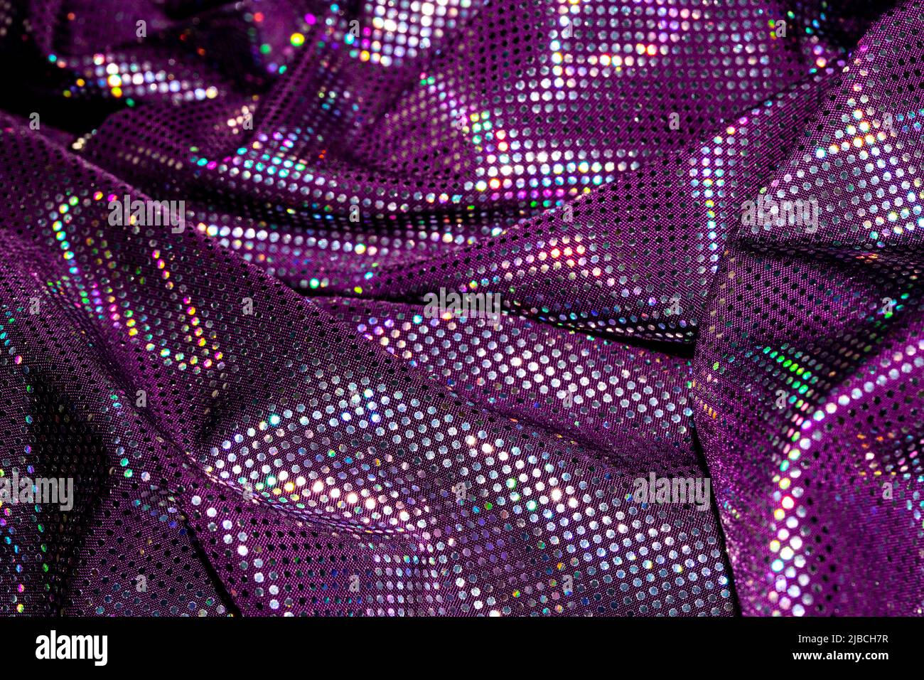 Coloured Shiny Sequins on fabric close up abstract background Stock ...