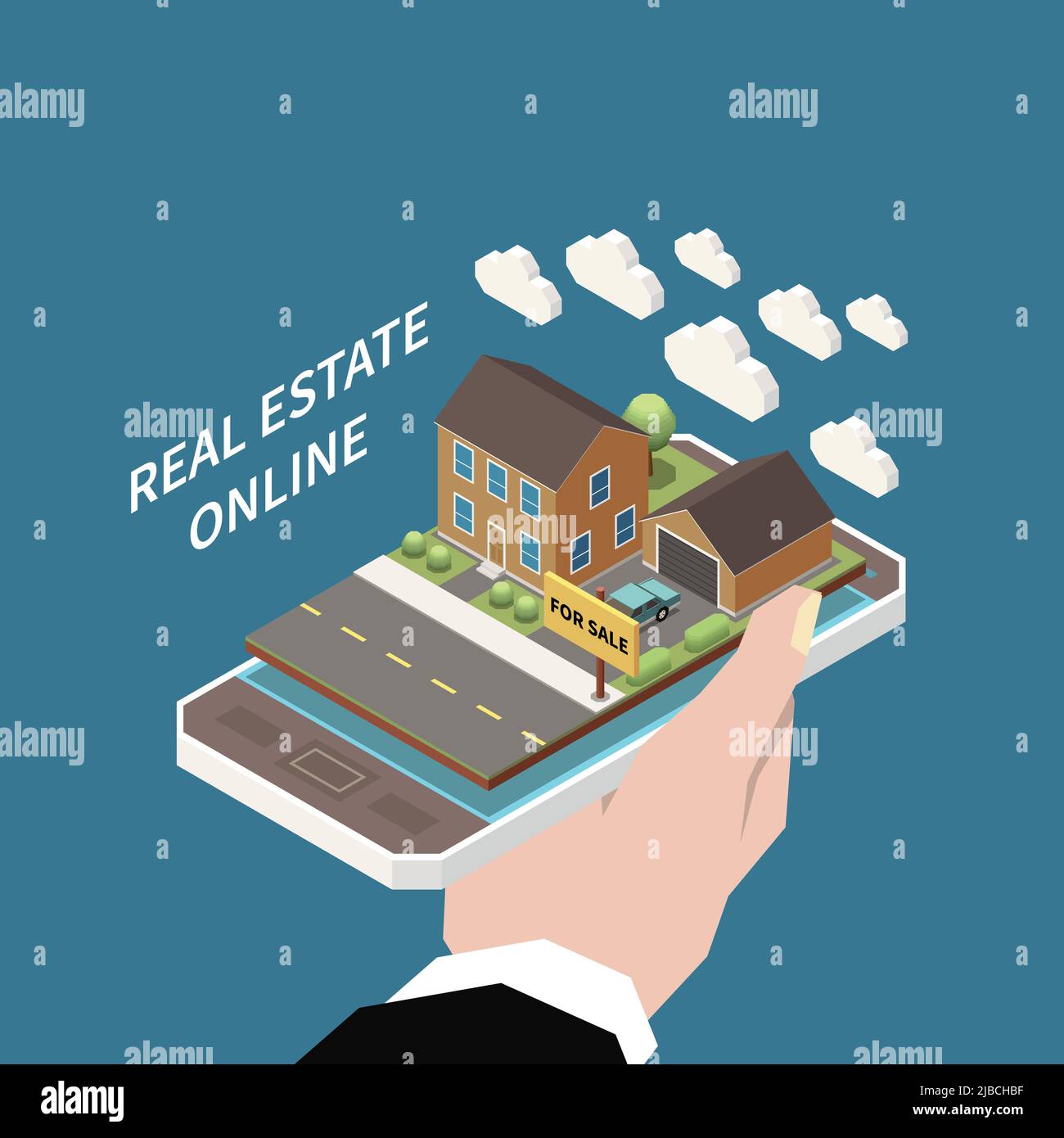 Top residential house on Stock Vector Images - Alamy