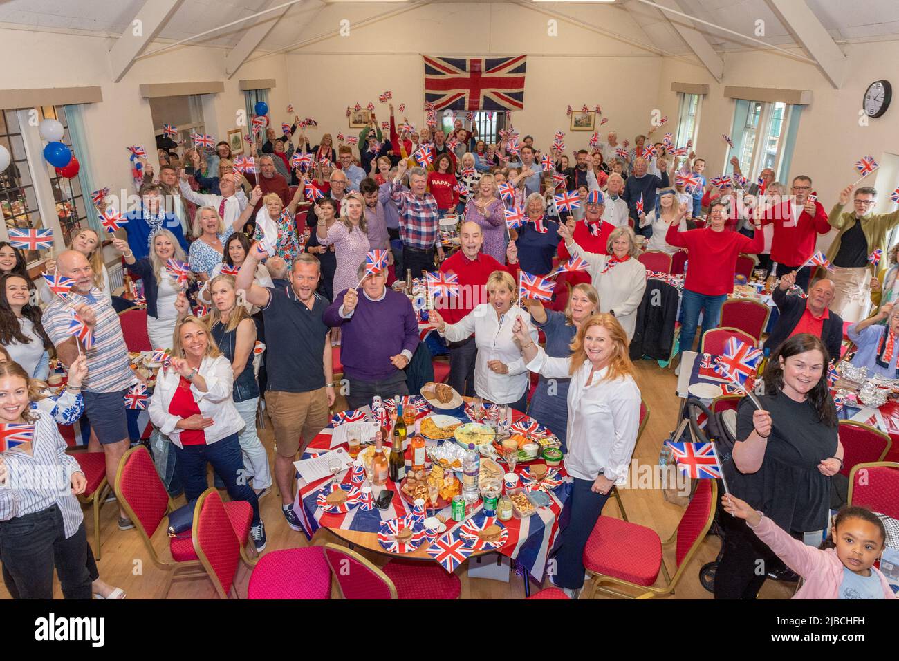 Clifford Chambers, Warwickshire, UK. 5th June, 2022. The picturesque ...