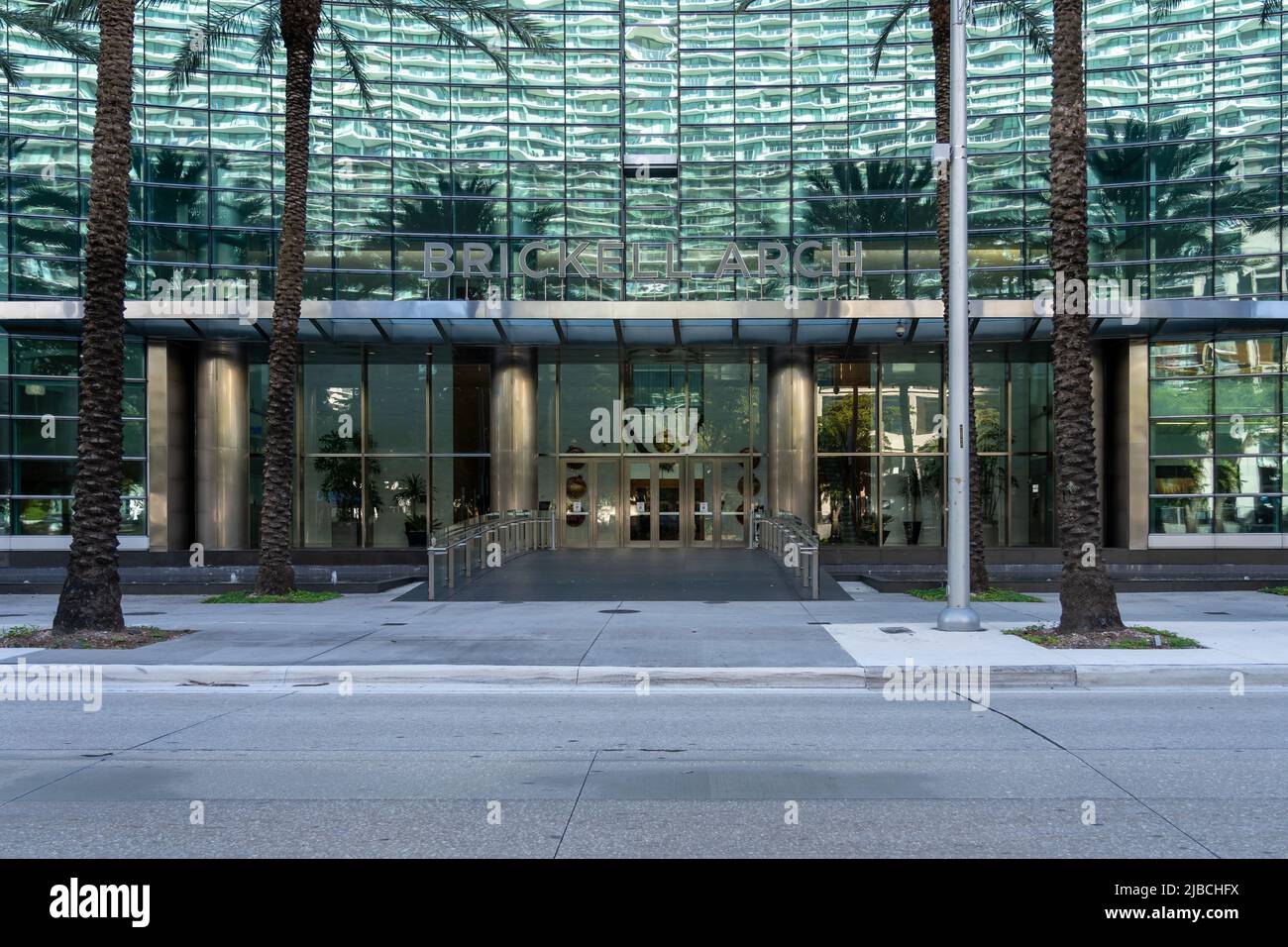 Florida Commercial Building Exterior Entrance