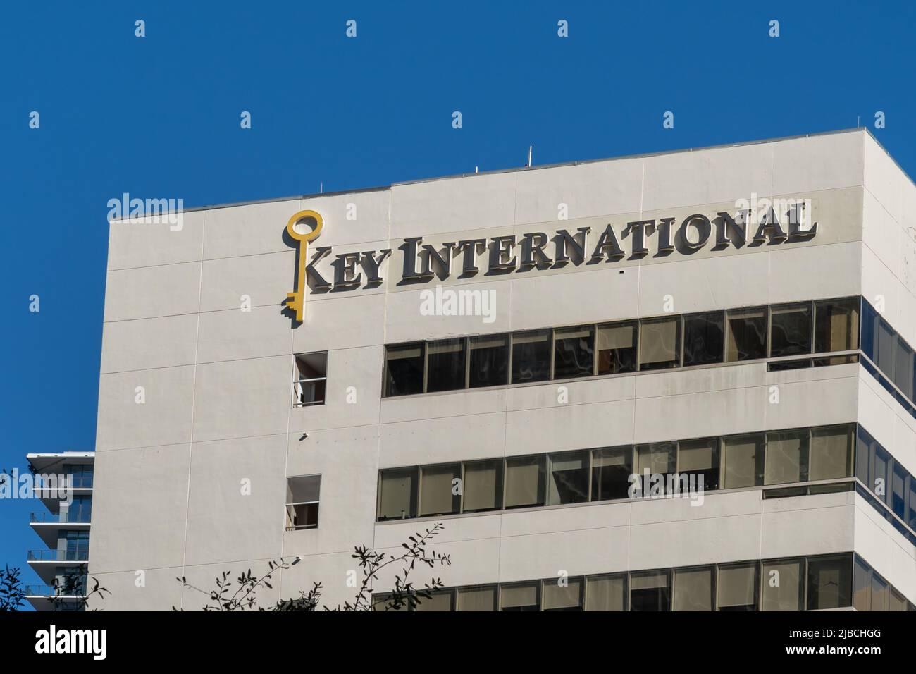 Key International office building in Miami, FL, USA Stock Photo - Alamy