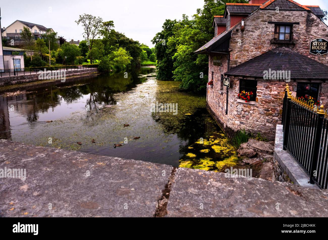 The Gate House on the Boyle River in Boyle, Ireland Stock Photo - Alamy