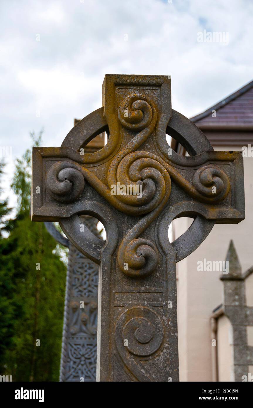 Early medieval high cross hi-res stock photography and images - Alamy