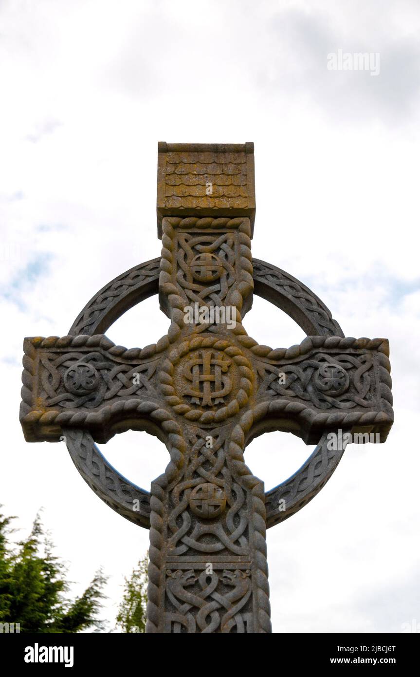 High Cross in Castledermot, County Kildare, Ireland Stock Photo - Alamy