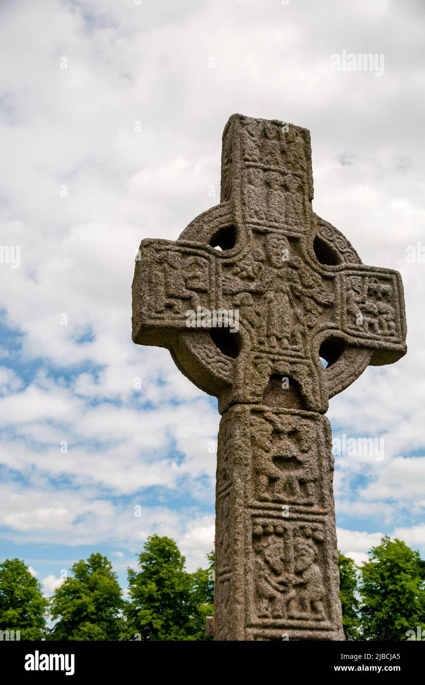 Castledermot high cross hi-res stock photography and images - Alamy