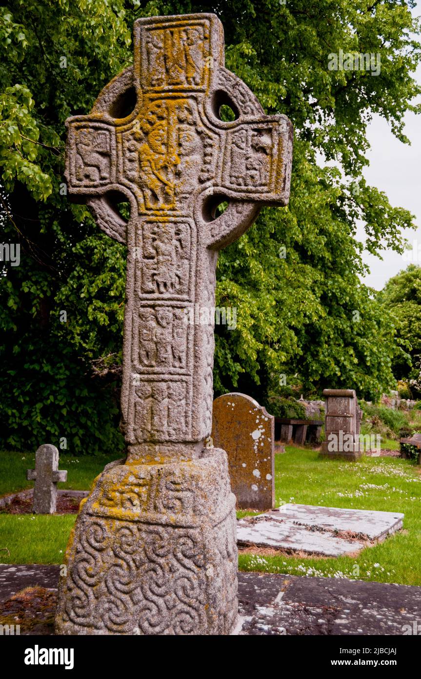 Castledermot high cross hi-res stock photography and images - Alamy