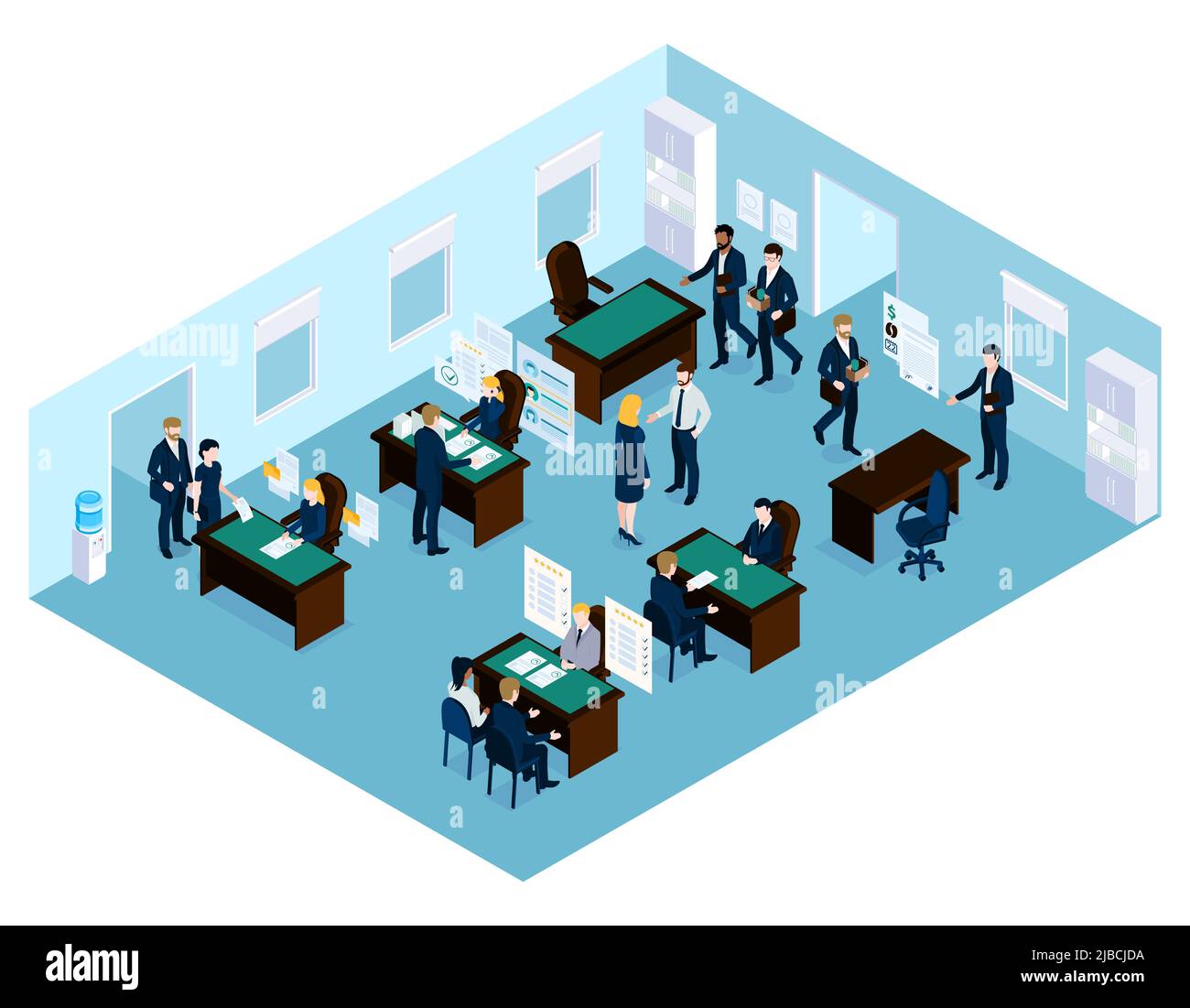 Employment places Stock Vector Images - Alamy