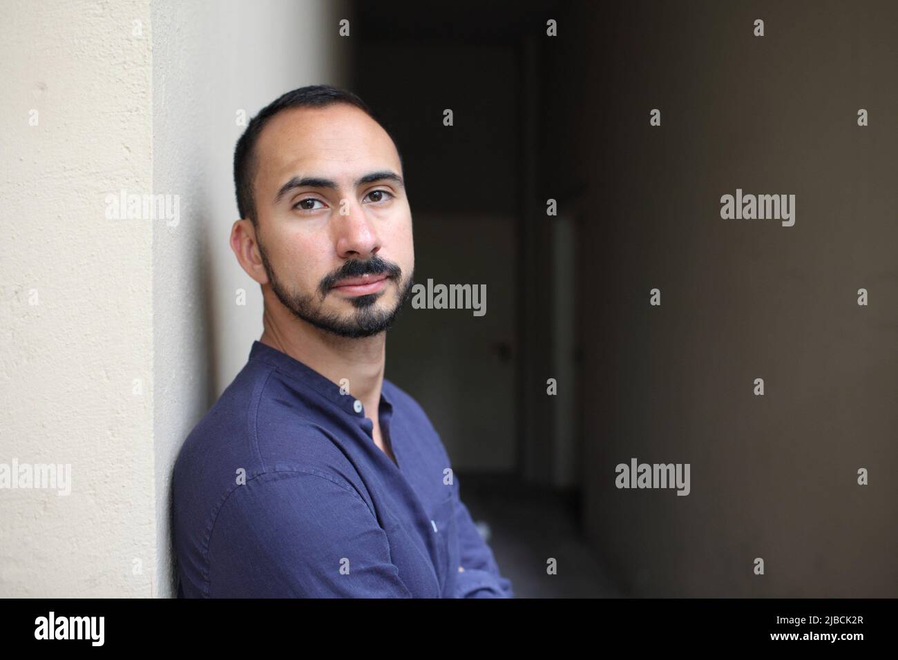 Portrait de Carlos Fonseca Suarez 21/05/2022 ©Basso Cannarsa/opale ...