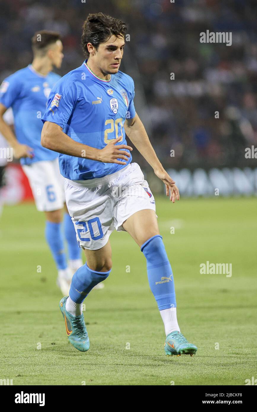 Matteo Cancellieri of Italy during Italy vs Germany, 1° day of Nations ...