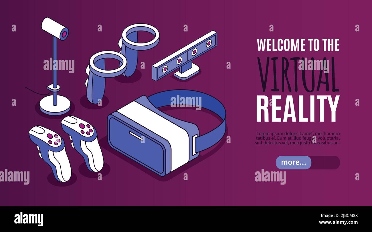 Symbols virtual reality game Stock Vector Images - Alamy