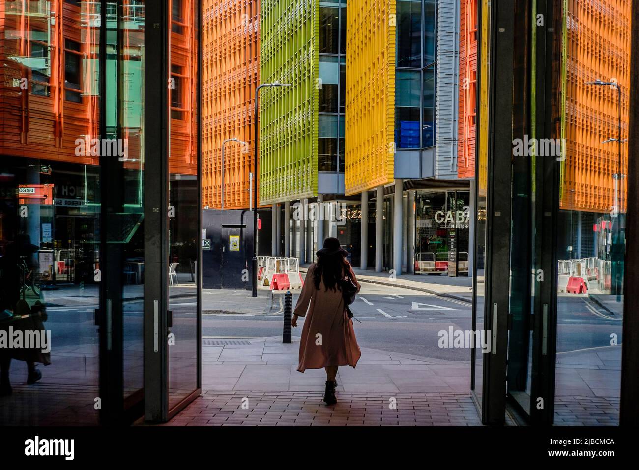 Central Saint Giles architecture designed by Italian architect Renzo ...