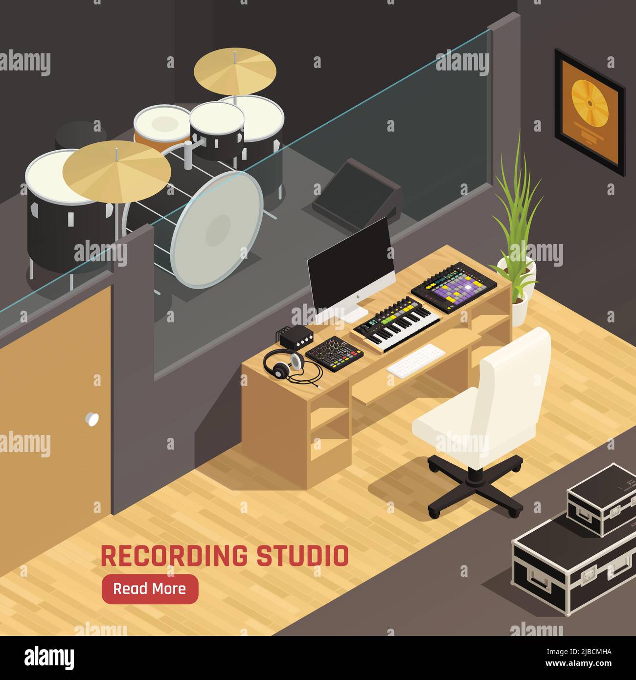 DJ recording studio percussion musical instruments acoustic equipment ...