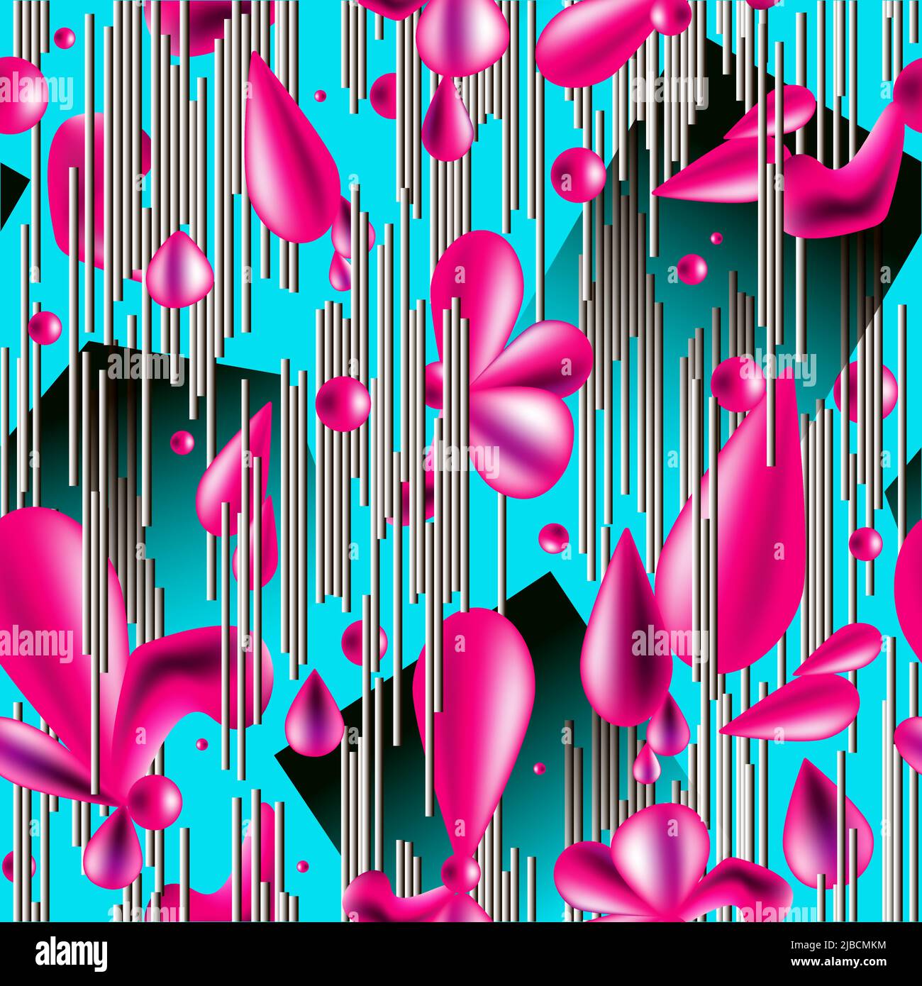 Cyber green party background Stock Vector Images - Alamy