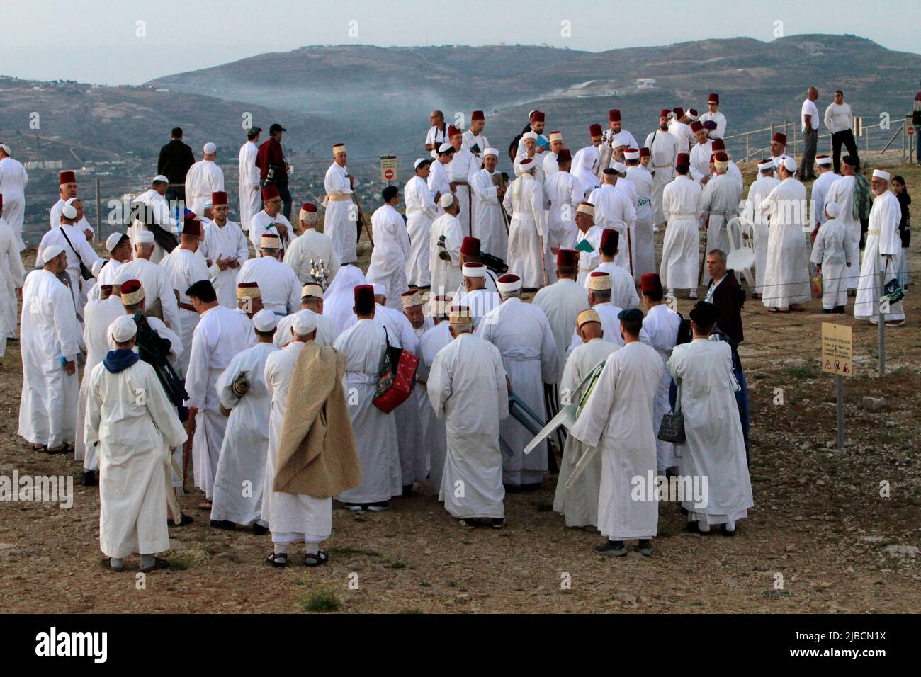June 5, 2022, Nablus, West bank, Palestine: Members of the ancient ...