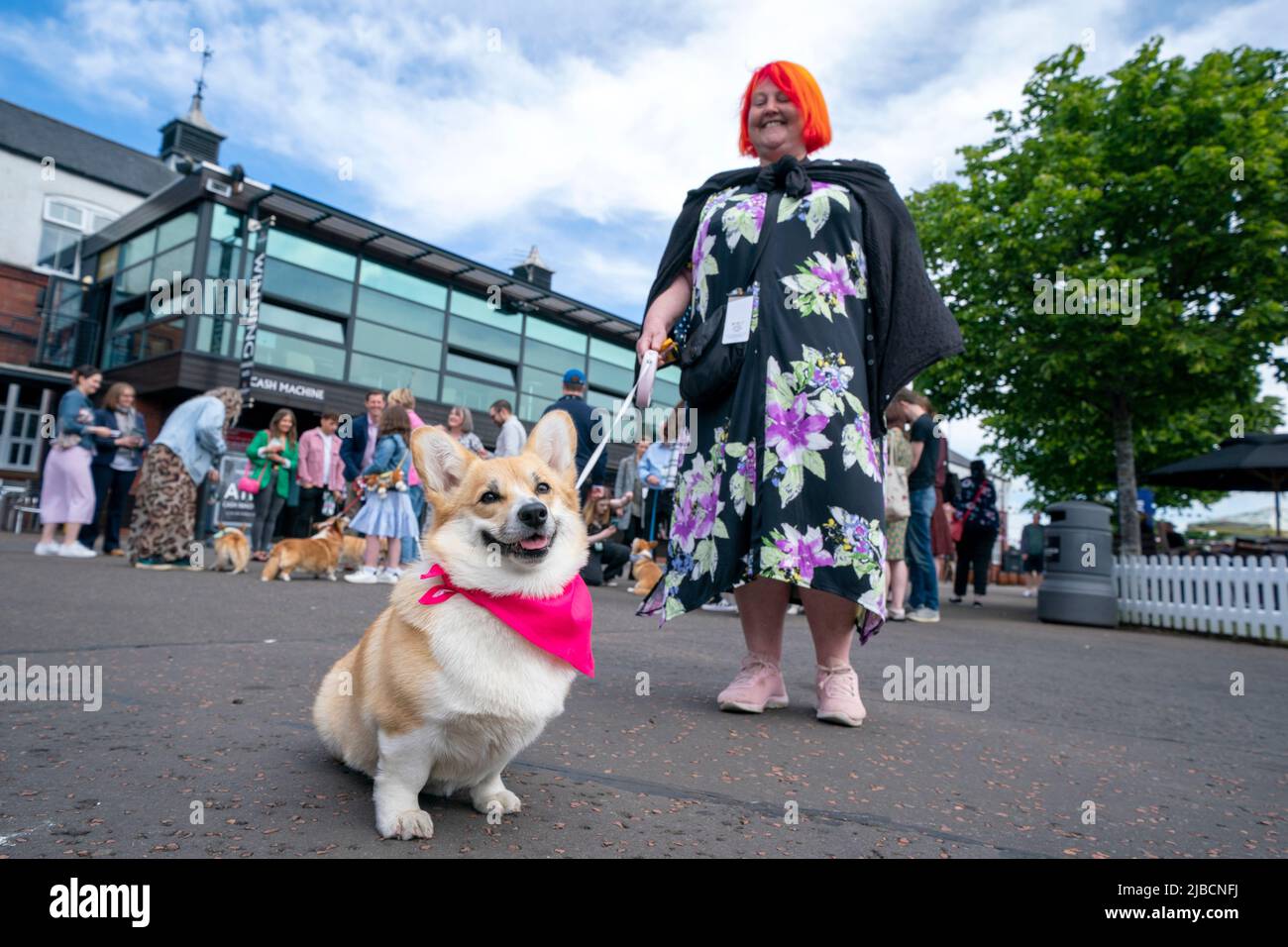 Susan Paget, from South Queensferry, with her dog Betty before ...