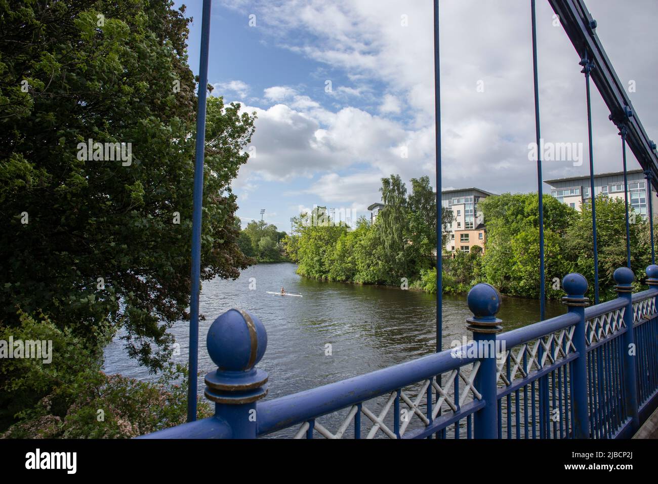 St andrews suspension bridge hi-res stock photography and images - Alamy