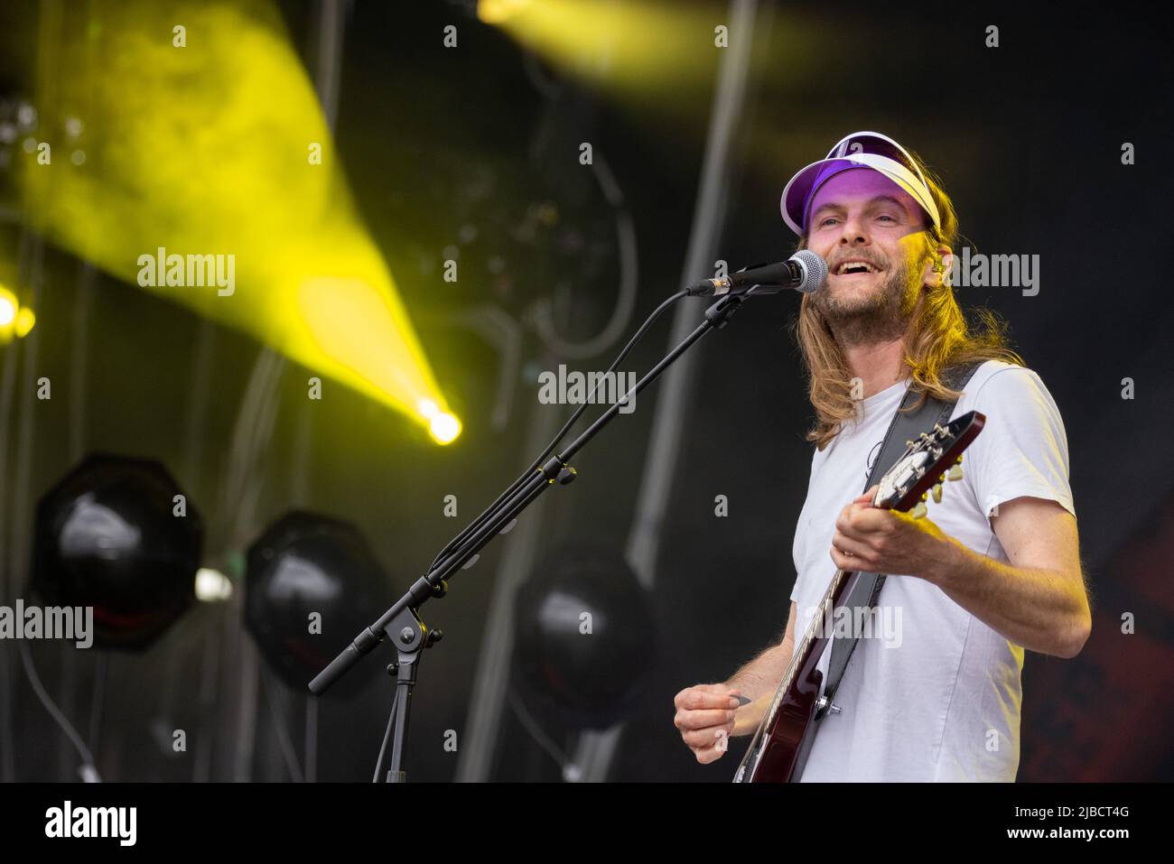 Nuremberg, Germany. 05th June, 2022. Peter Brugger, singer and ...