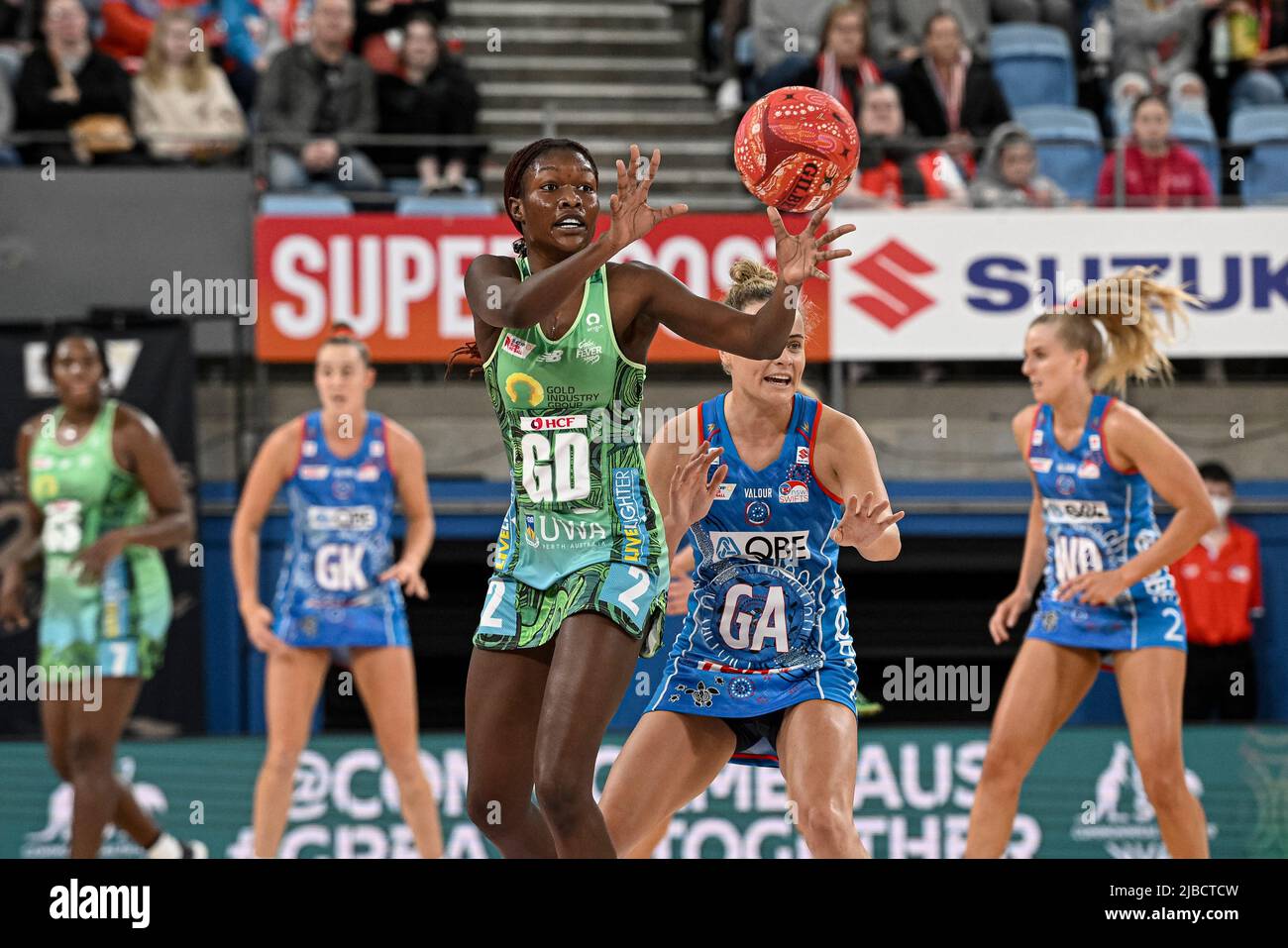 New South Wales, Australia; 5th June 2022; Ken Rosewall Arena, Sydney ...