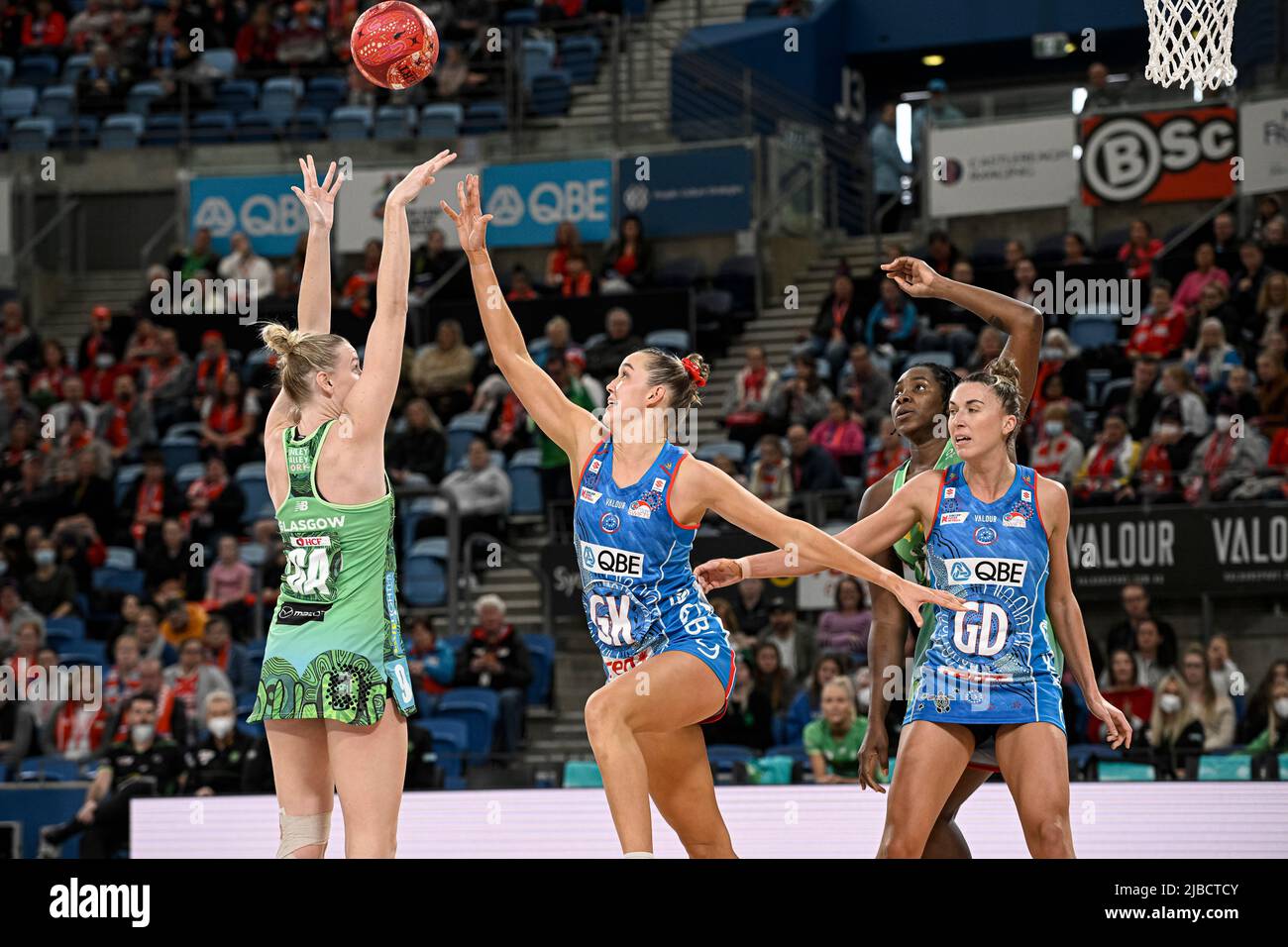 New South Wales, Australia; 5th June 2022; Ken Rosewall Arena, Sydney ...