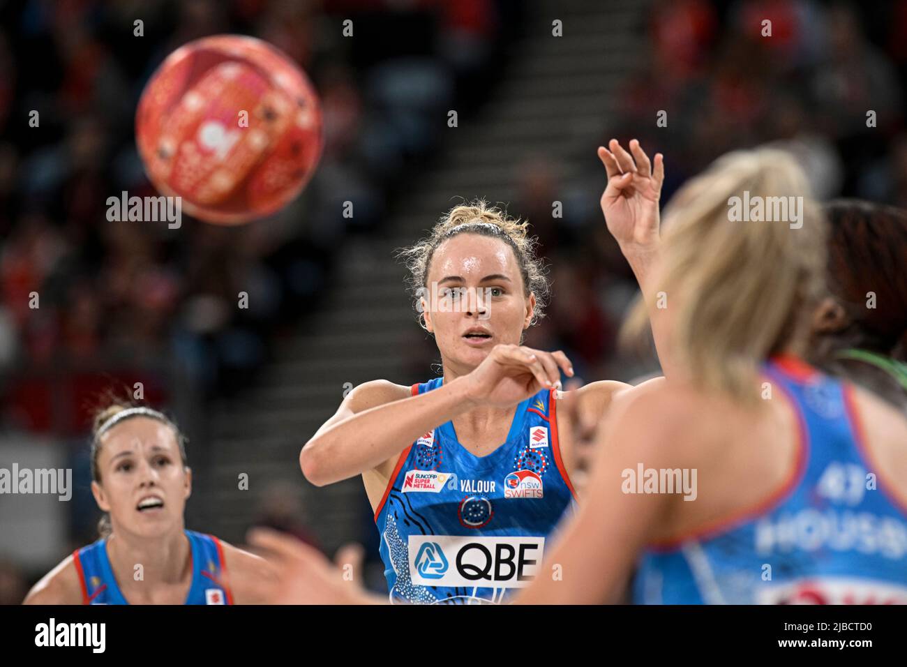 New South Wales, Australia; 5th June 2022; Ken Rosewall Arena, Sydney ...