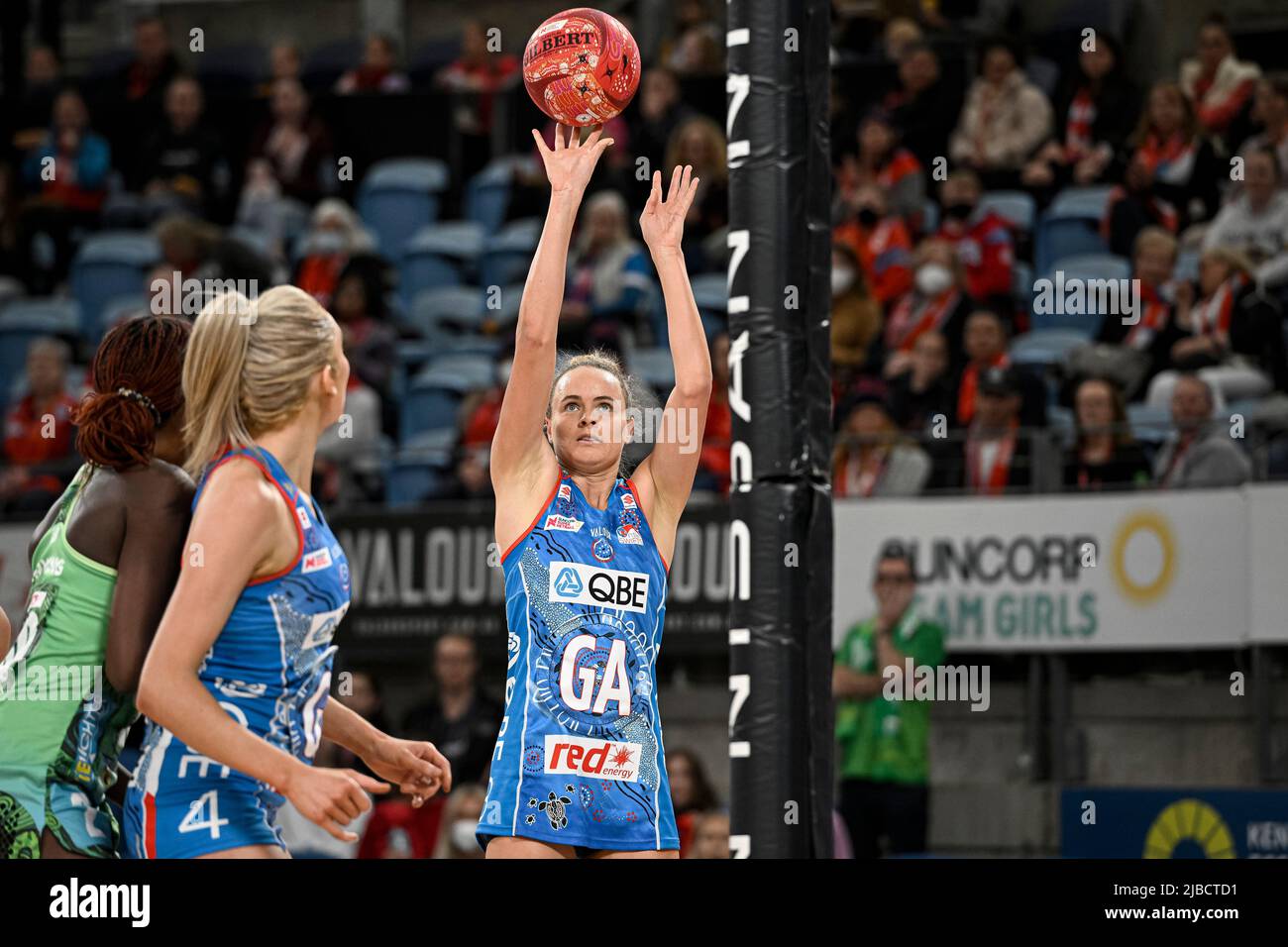 New South Wales, Australia; 5th June 2022; Ken Rosewall Arena, Sydney ...