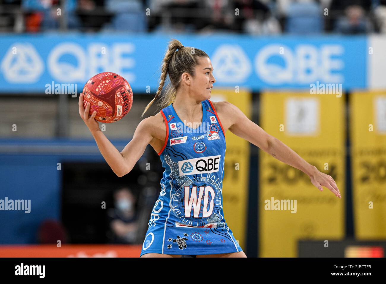 New South Wales, Australia; 5th June 2022; Ken Rosewall Arena, Sydney ...