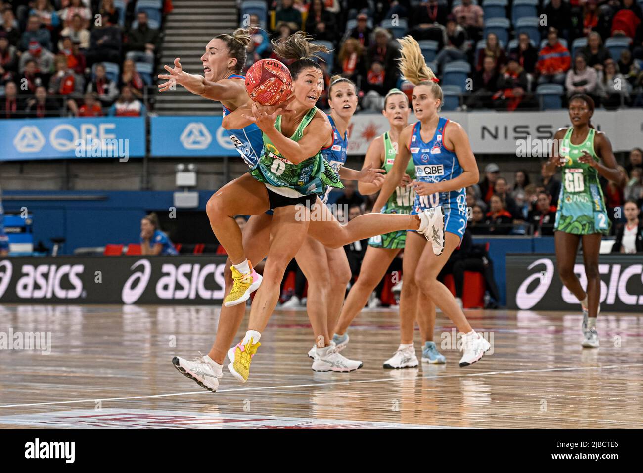 New South Wales, Australia; 5th June 2022; Ken Rosewall Arena, Sydney ...