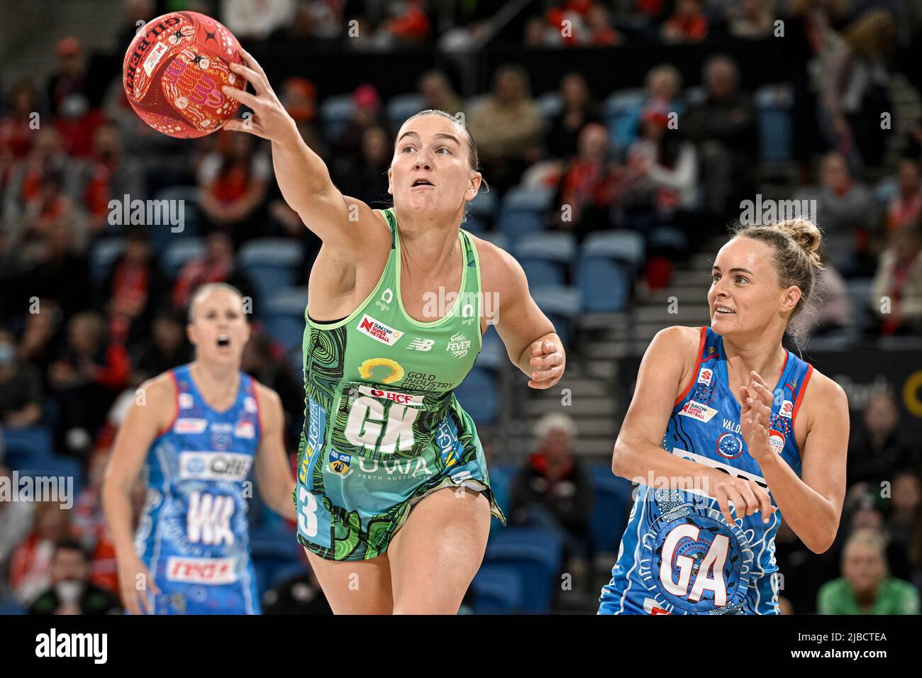 New South Wales, Australia; 5th June 2022; Ken Rosewall Arena, Sydney ...