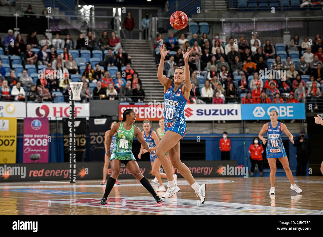 New South Wales, Australia; 5th June 2022; Ken Rosewall Arena, Sydney ...