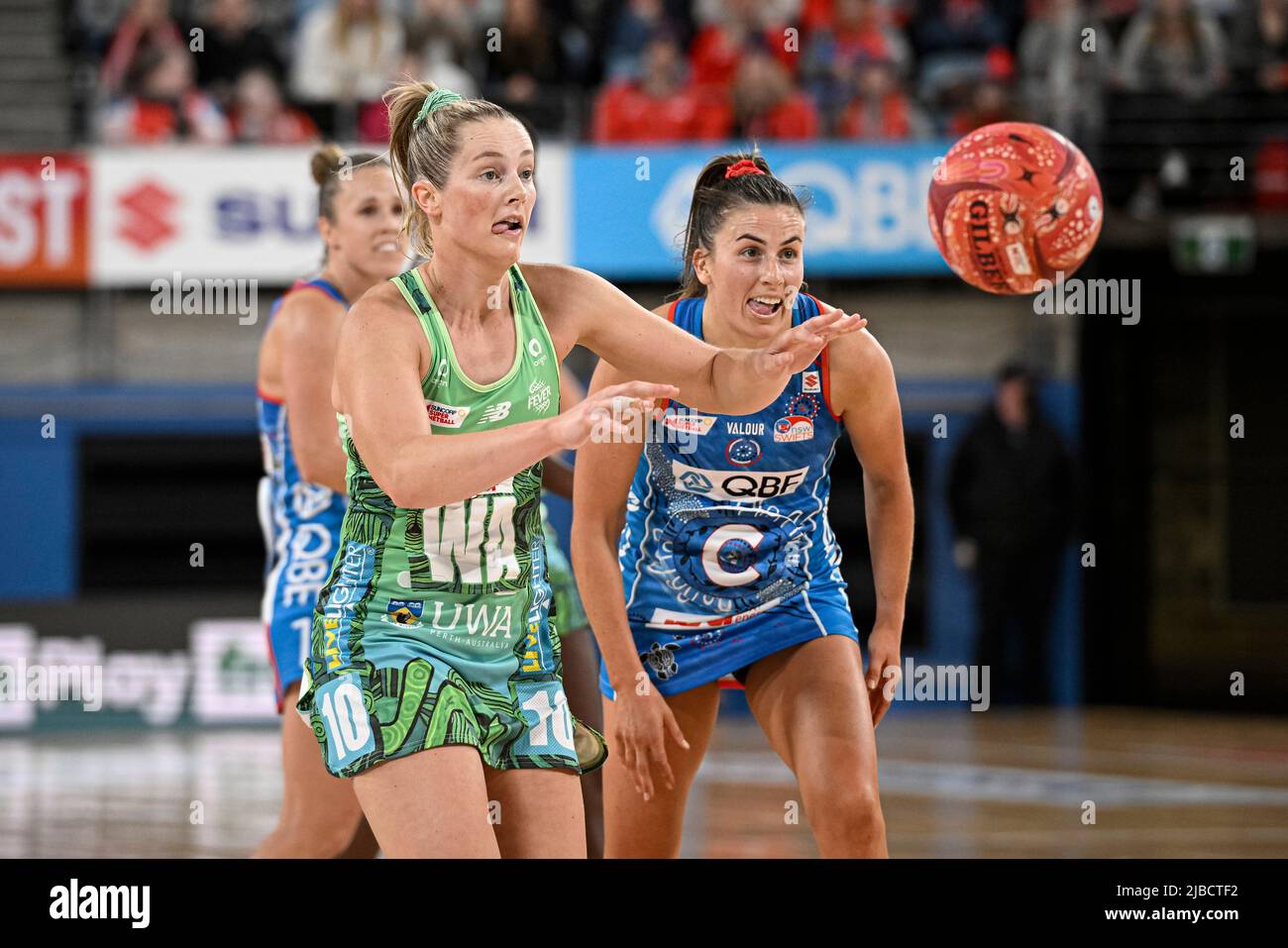 New South Wales, Australia; 5th June 2022; Ken Rosewall Arena, Sydney ...