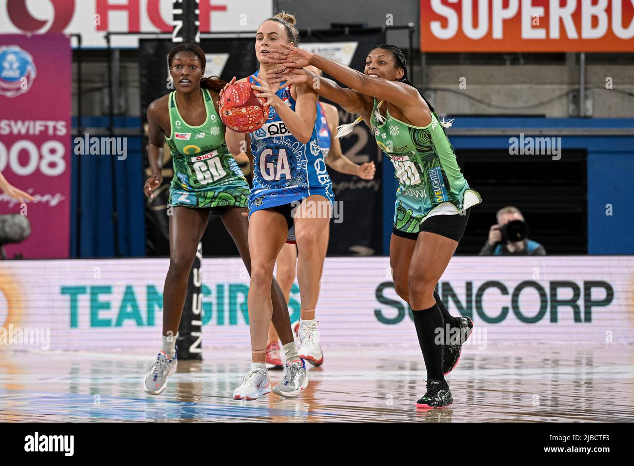 New South Wales, Australia; 5th June 2022; Ken Rosewall Arena, Sydney ...