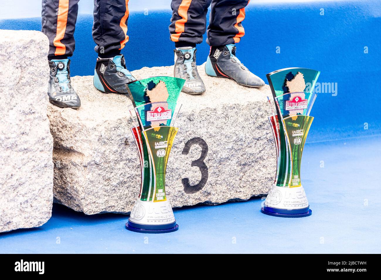 podium, portrait during the Rally Italia Sardegna 2022, 5th round of ...