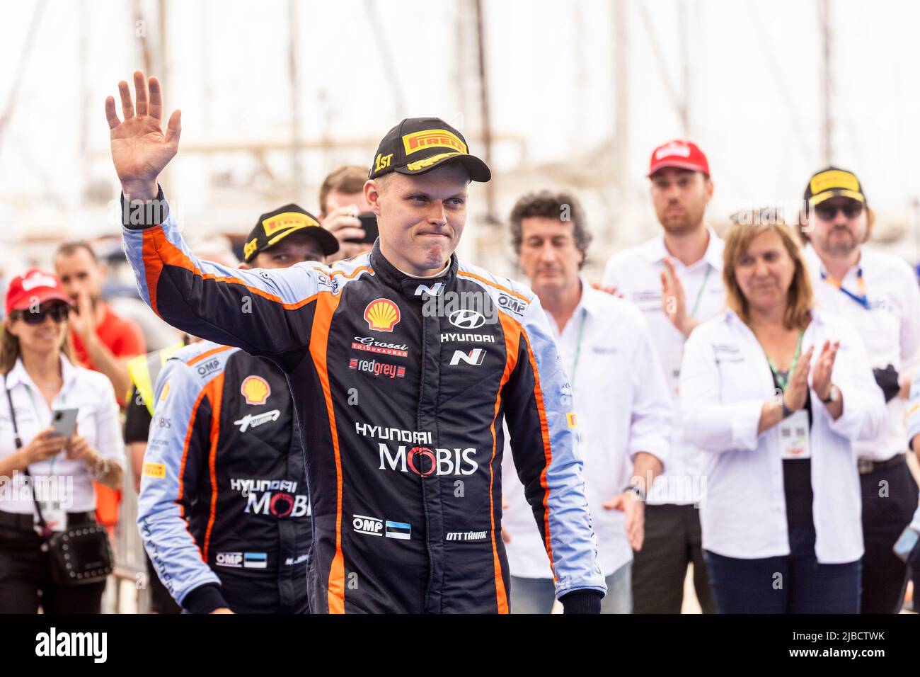 TANAK Ott (est), Hyundai Shell Mobis World Rally Team, Hyundai i20 N ...