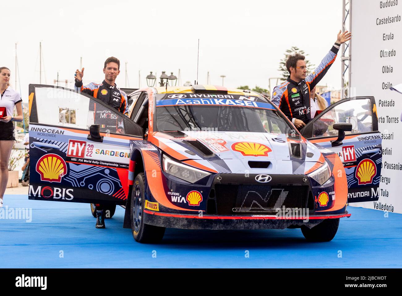 NEUVILLE Thierry (bel), Hyundai Shell Mobis World Rally Team, Hyundai ...
