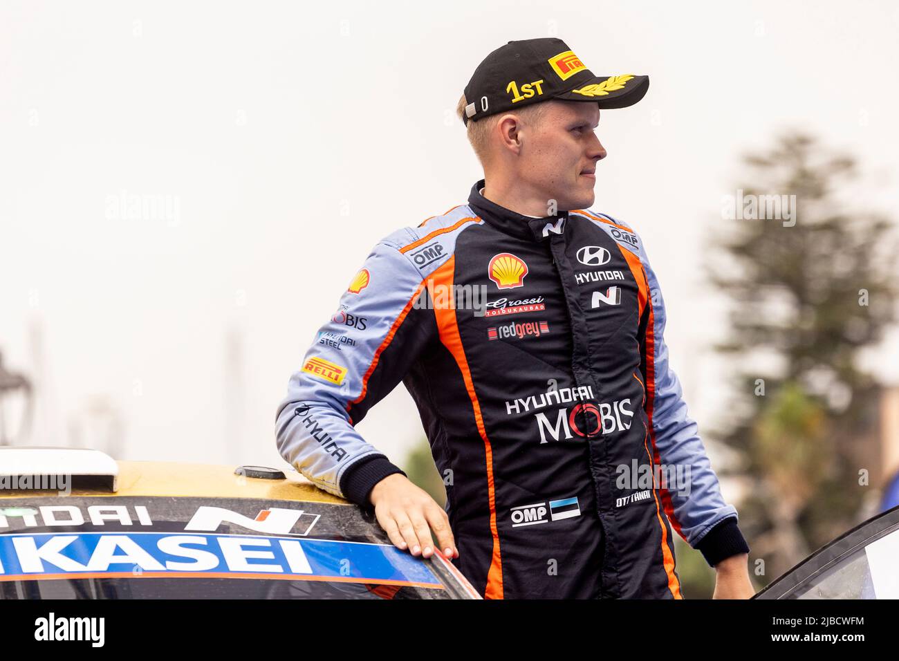 TANAK Ott (est), Hyundai Shell Mobis World Rally Team, Hyundai i20 N ...