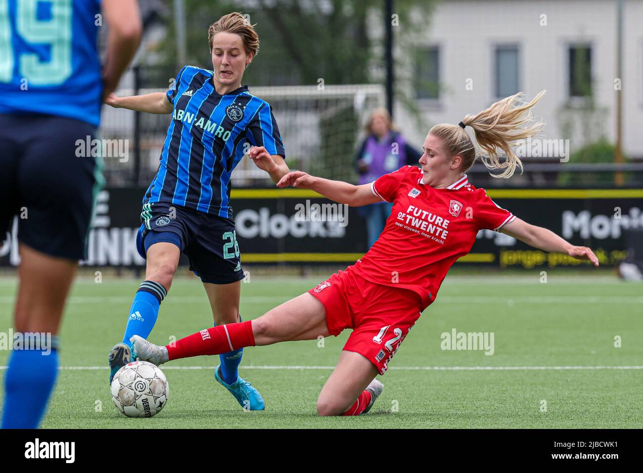 ENSCHEDE, NETHERLANDS - JUNE 5: Isa Kardinaal of Ajax, Kim Everaerts of ...